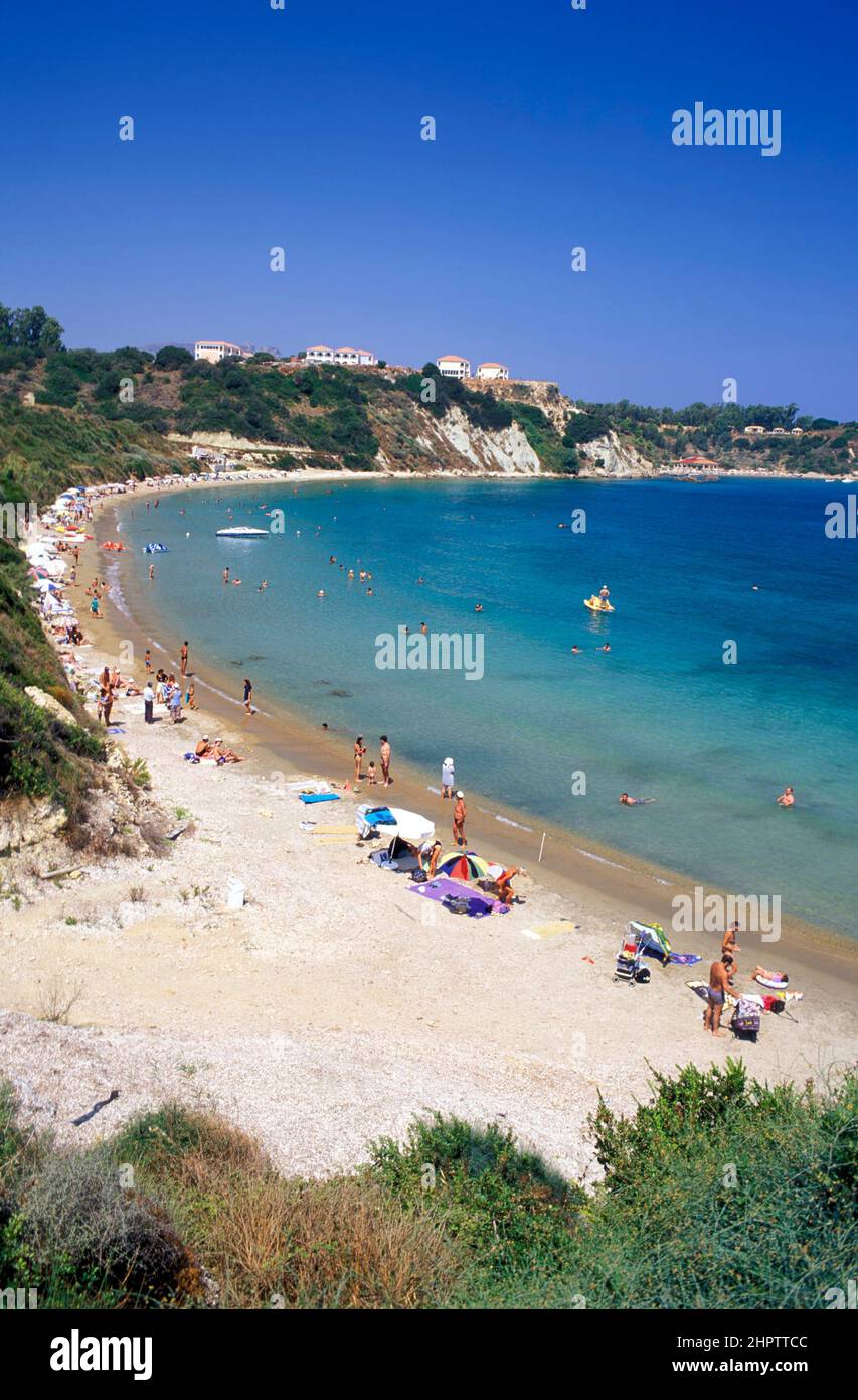 Vassilikos beach, Zakynthos Island, Ionic islands, Greece, Europe Stock ...