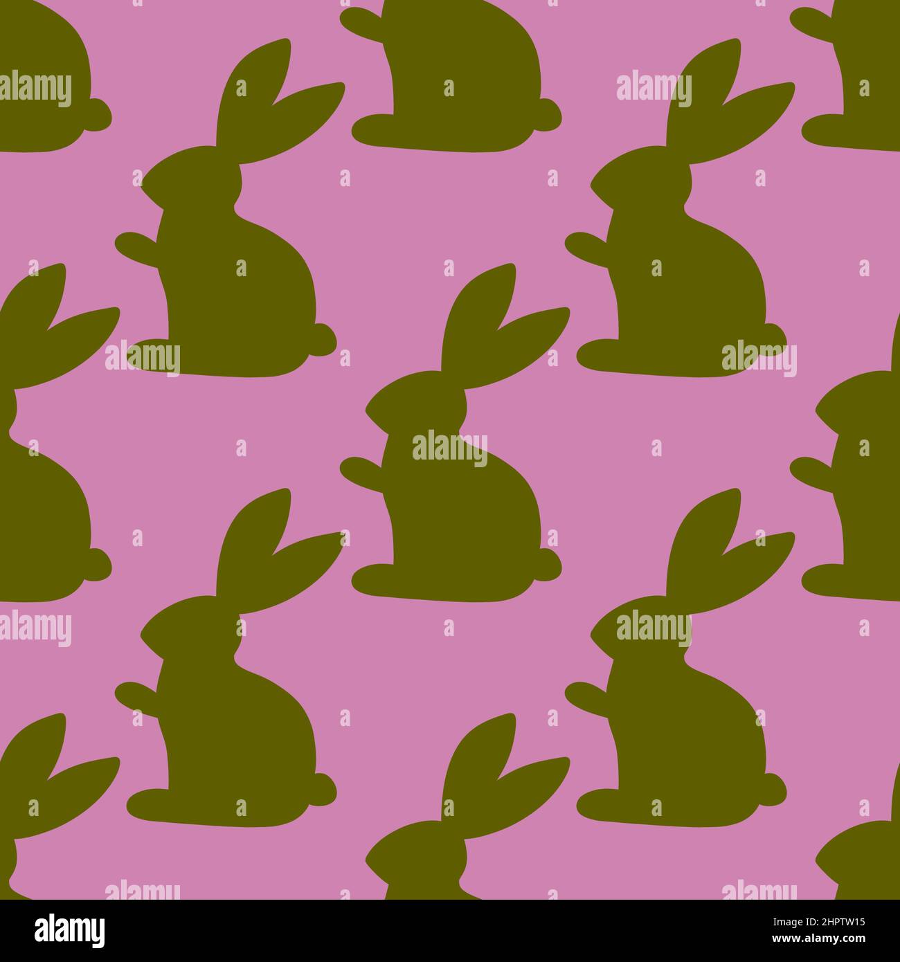 Kids seamless rabbits pattern for fabrics and textiles and packaging ...
