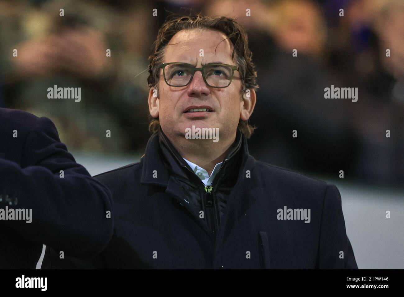Simon Sadler owner of Blackpool is in attendance Stock Photo - Alamy
