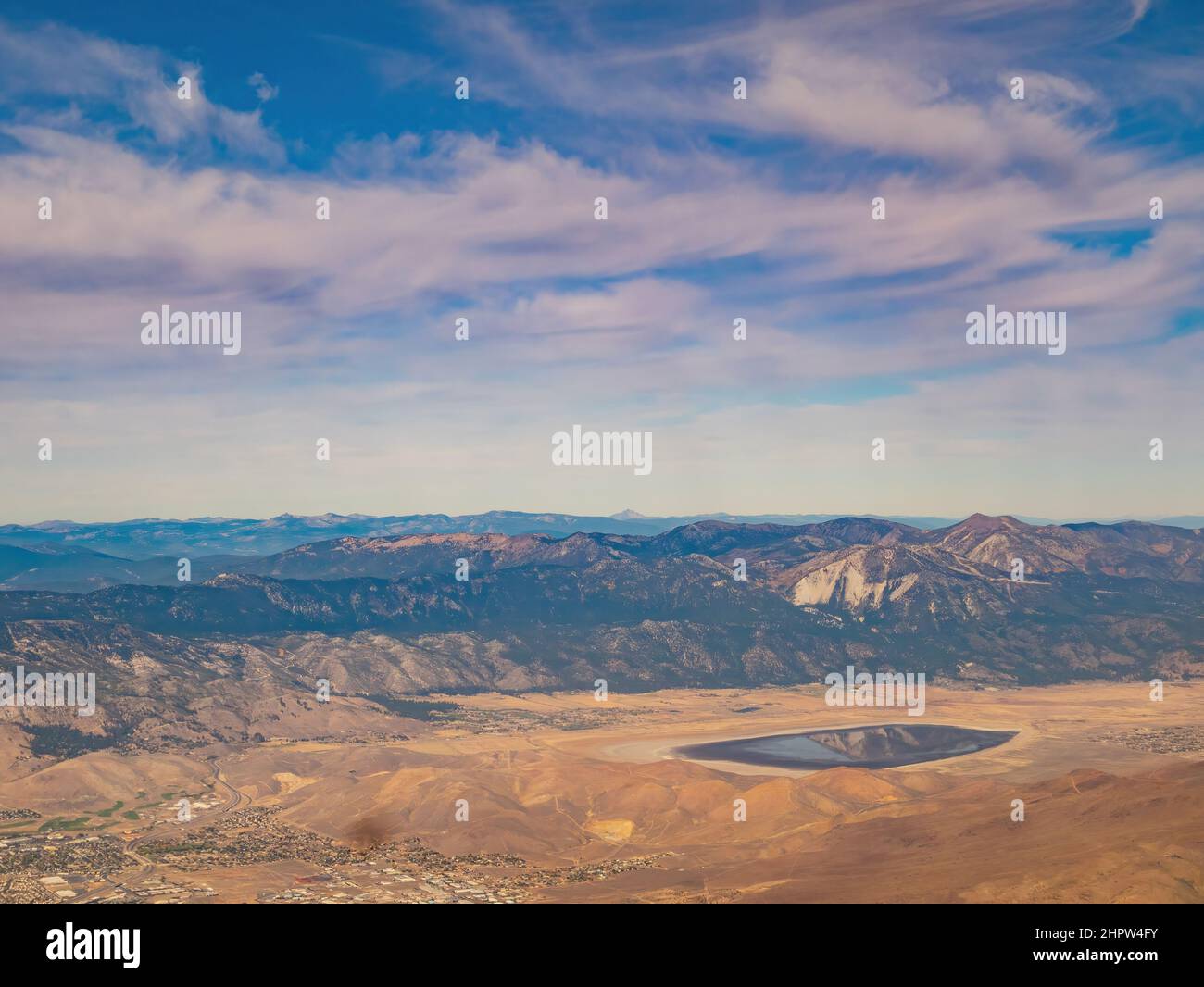 Aerial view carson city nevada hi-res stock photography and images - Alamy