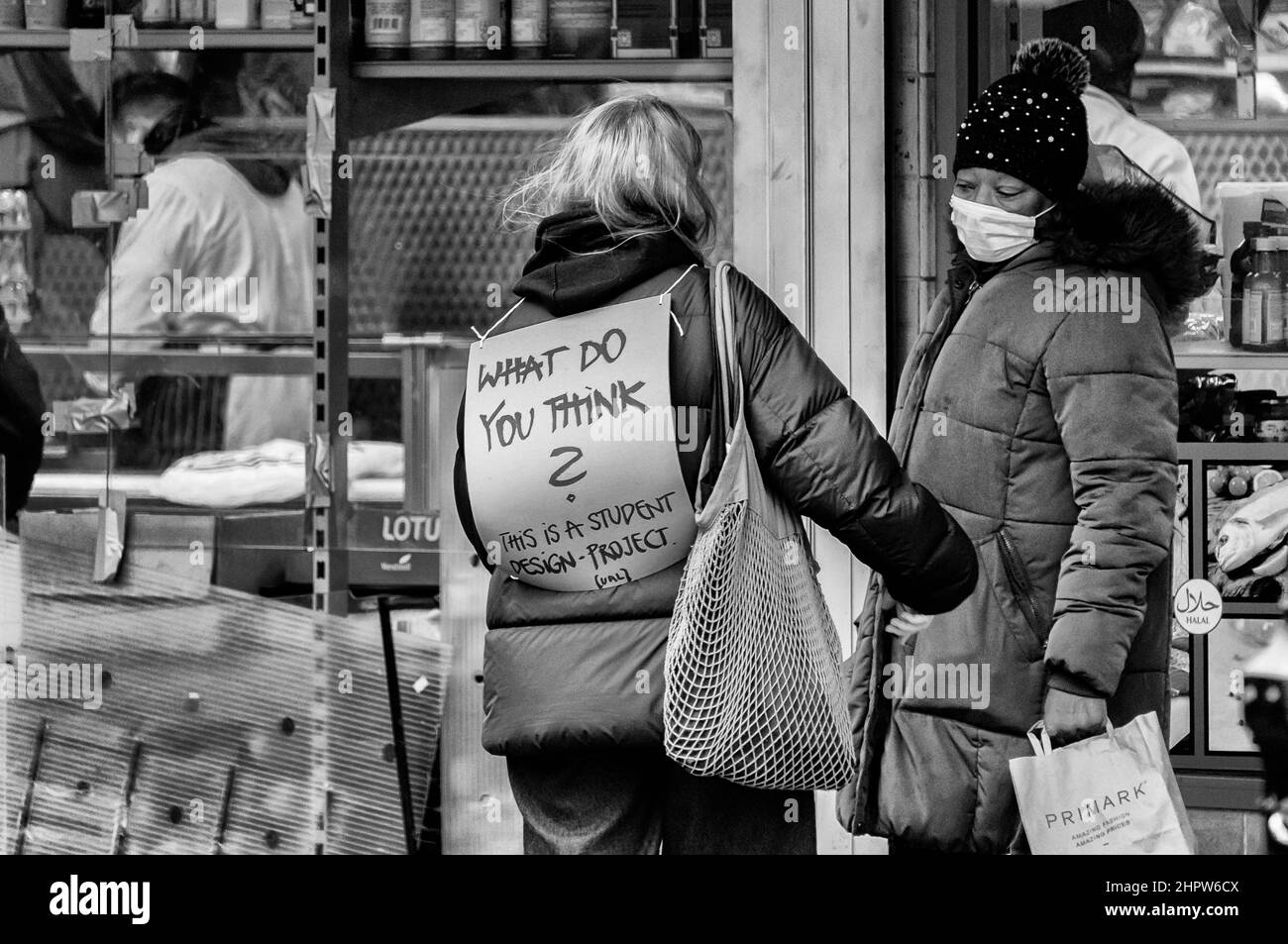 Survey women Black and White Stock Photos & Images - Alamy