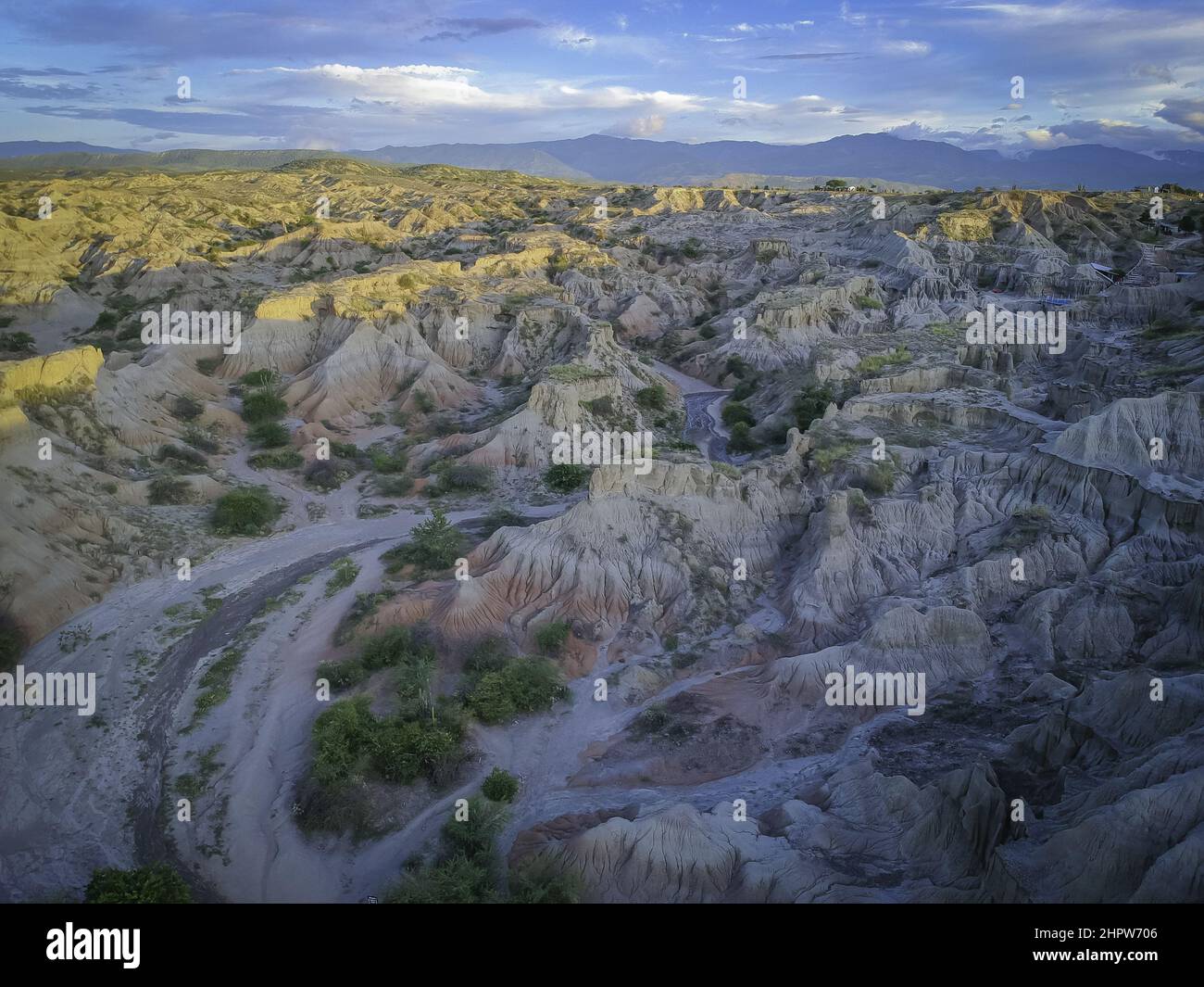 Aerial view of beautiful scenic nature ,hills and sky Stock Photo - Alamy