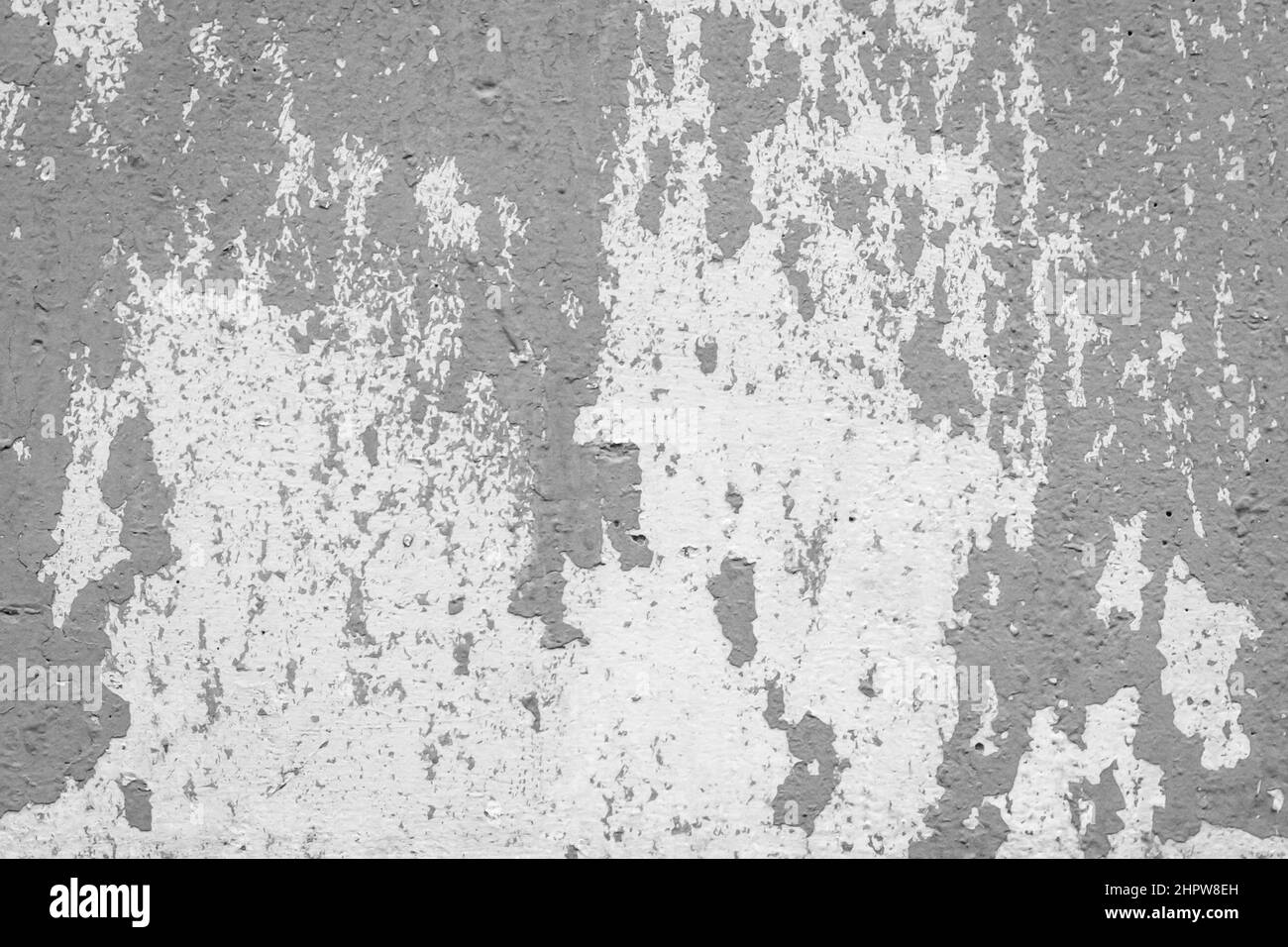 Grey peeling paint abstract gray pattern design worn weathered white wall surface texture ...