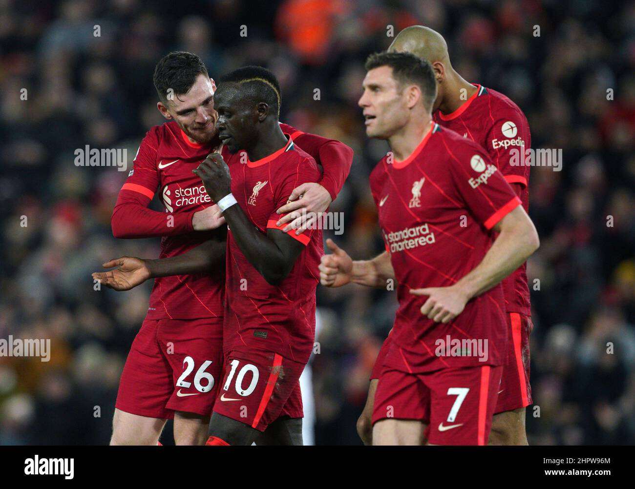 Sadio mane celebration 2022 hi-res stock photography and images - Alamy