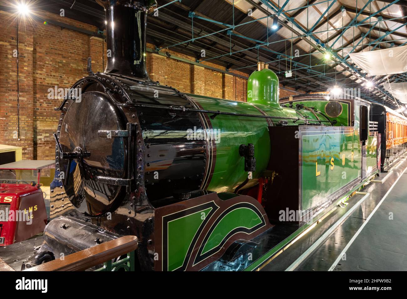Lswr m7 class steam locomotive hi-res stock photography and images - Alamy