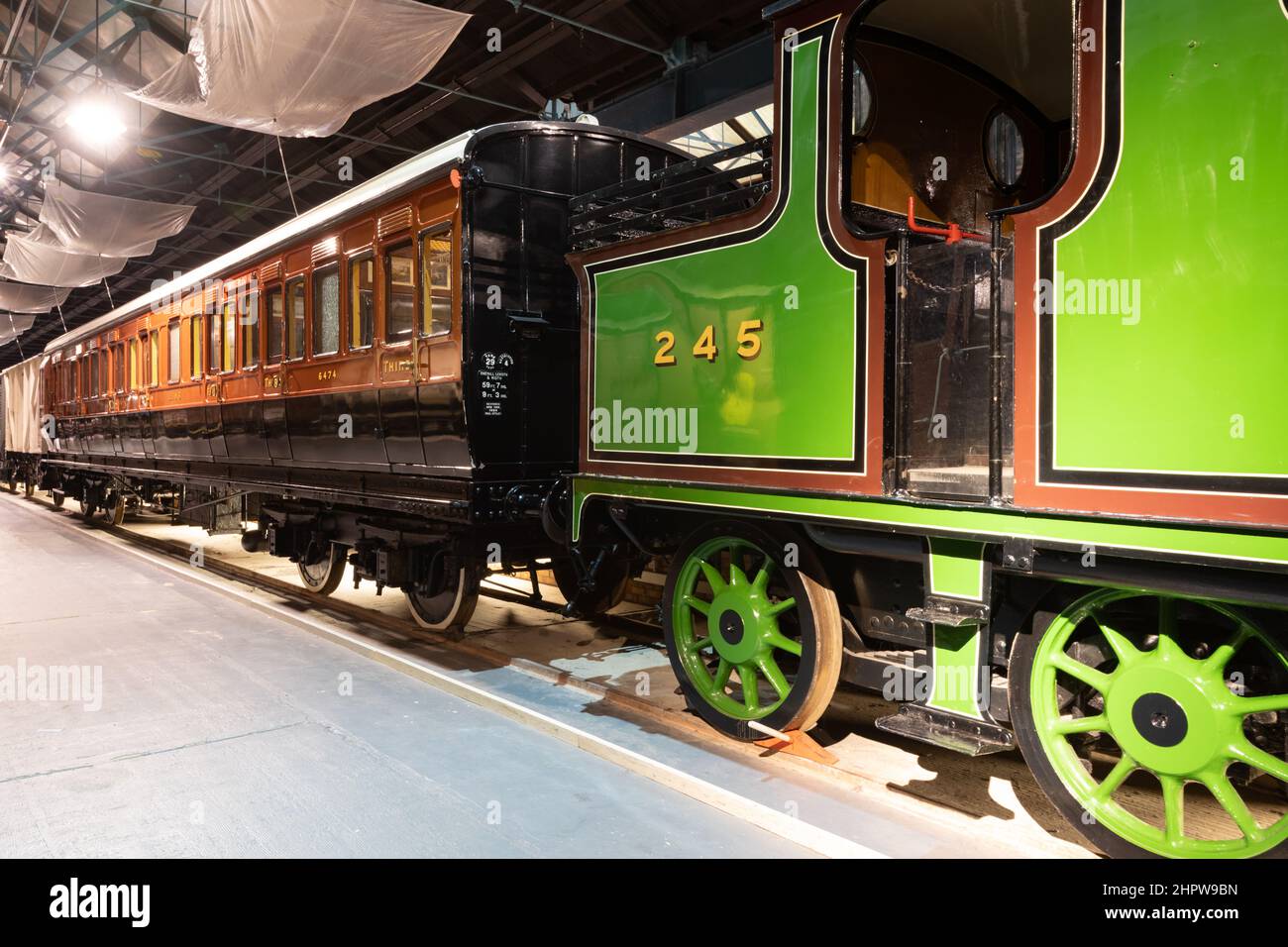 Lswr steam locomotive hi-res stock photography and images - Alamy