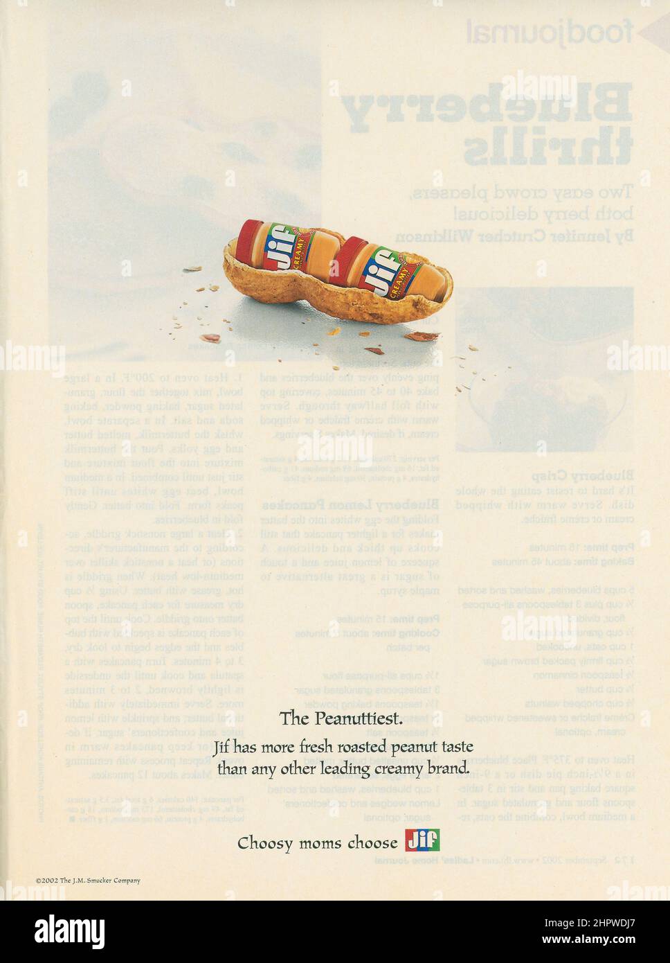 Vintage September 2002 issue of "Ladies' Home Journal" magazine advert ...