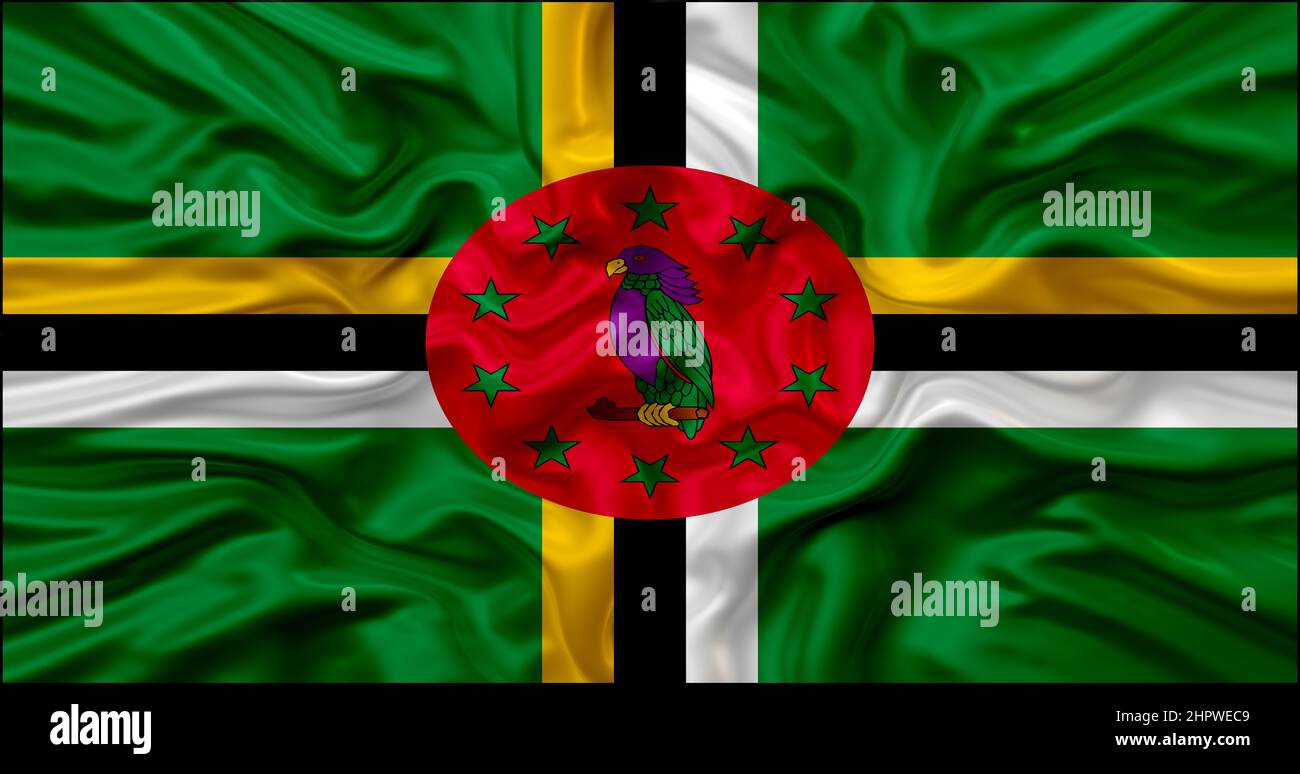 Dominica tourist map hi-res stock photography and images - Alamy