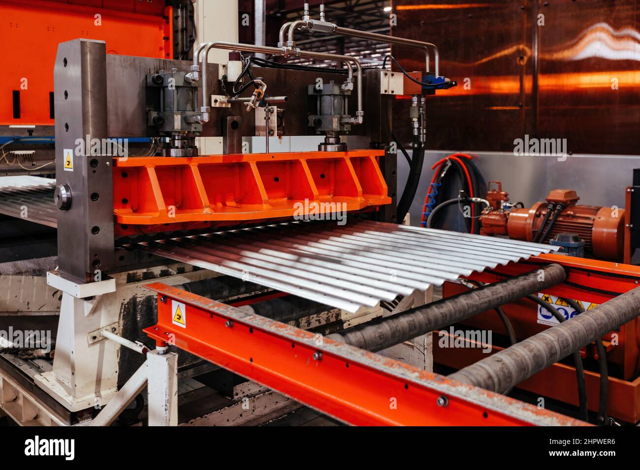 Corrugation machine hi-res stock photography and images - Alamy
