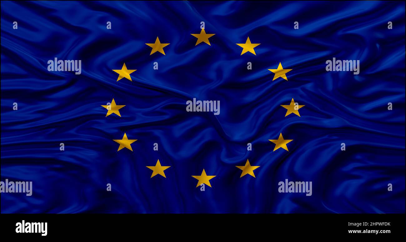 European Union flag Stock Photo - Alamy