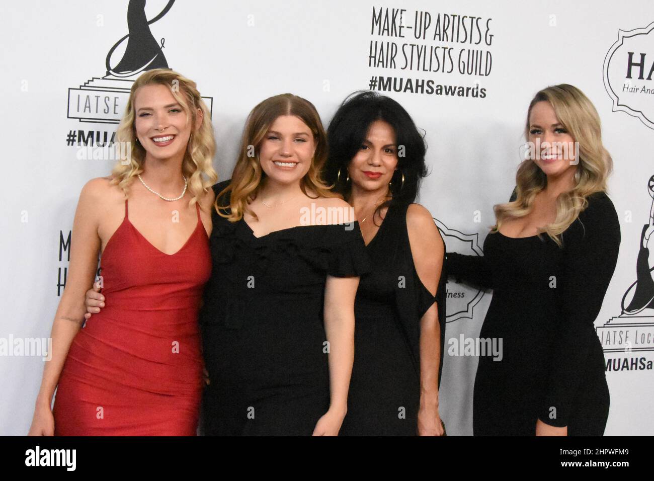 Beverly Hills, California, USA 19th Feb 2022 James Elle, Darlene ...