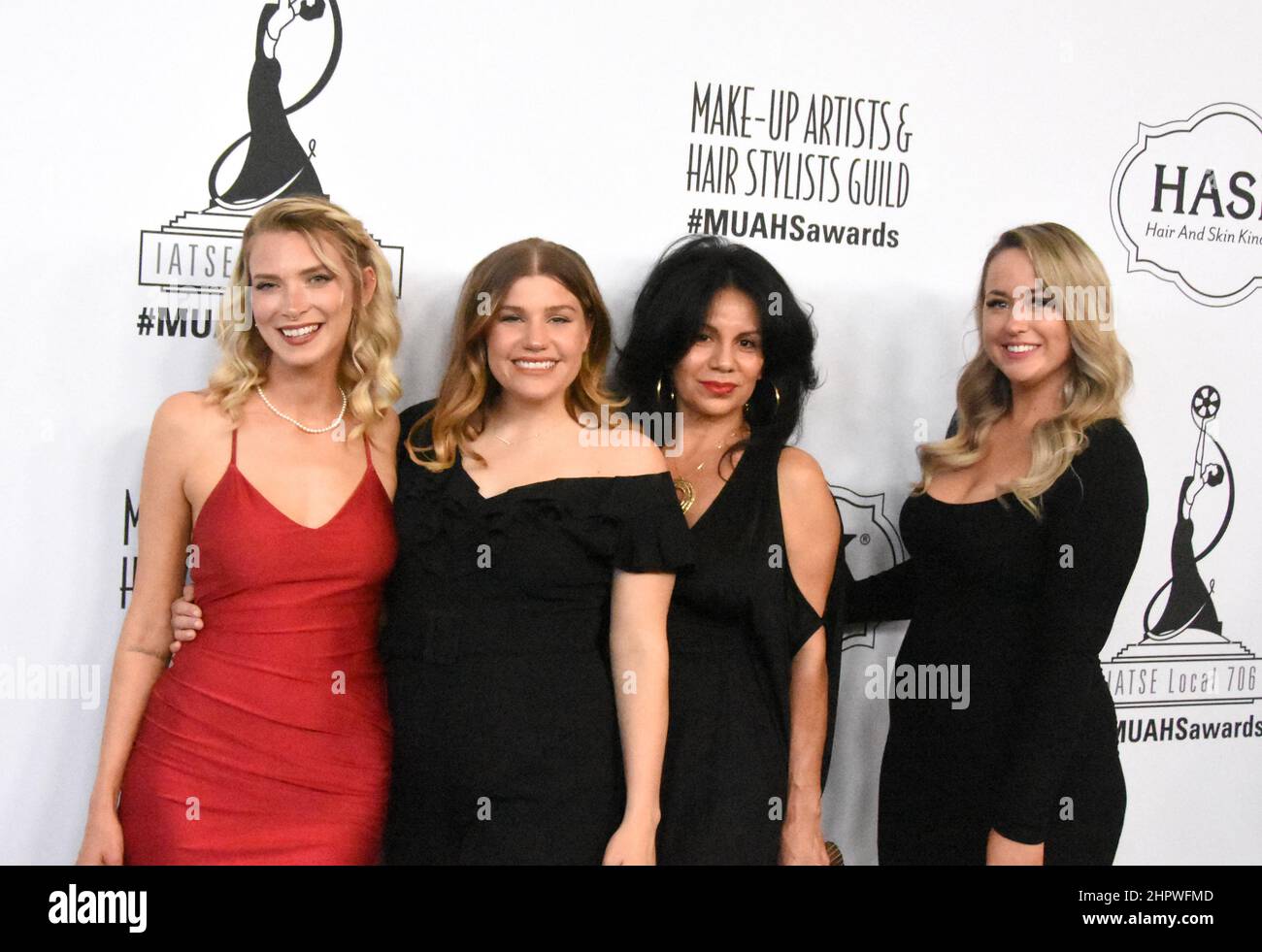 Beverly Hills, California, USA 19th Feb 2022 James Elle, Darlene ...