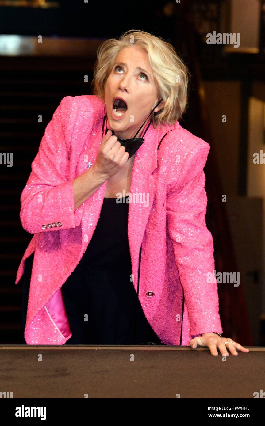 Emma Thompson attending the "Good Luck to You, Leo Grande" premiere ...