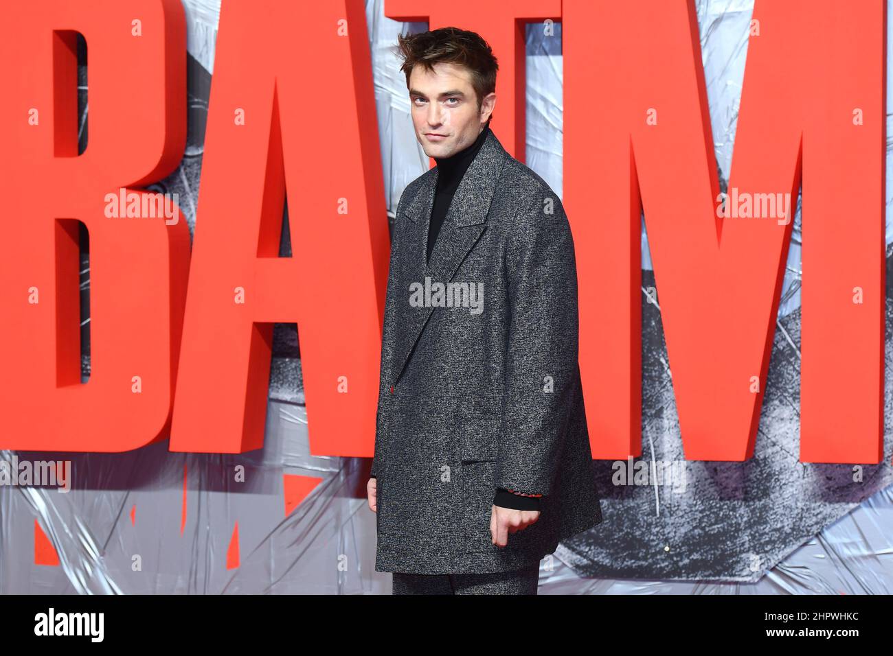 London, UK. 23 February 2022. Robert Pattinson attending the special ...