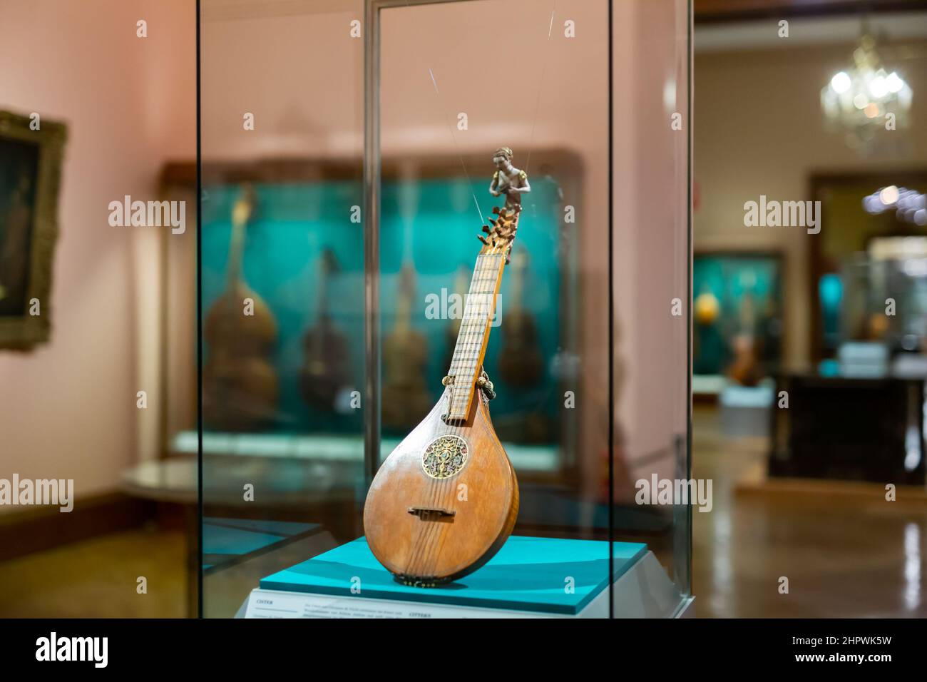 VIENNA, AUSTRIA, WELTMUSEUM WIEN - JANUARY 29, 2022: Musical ...