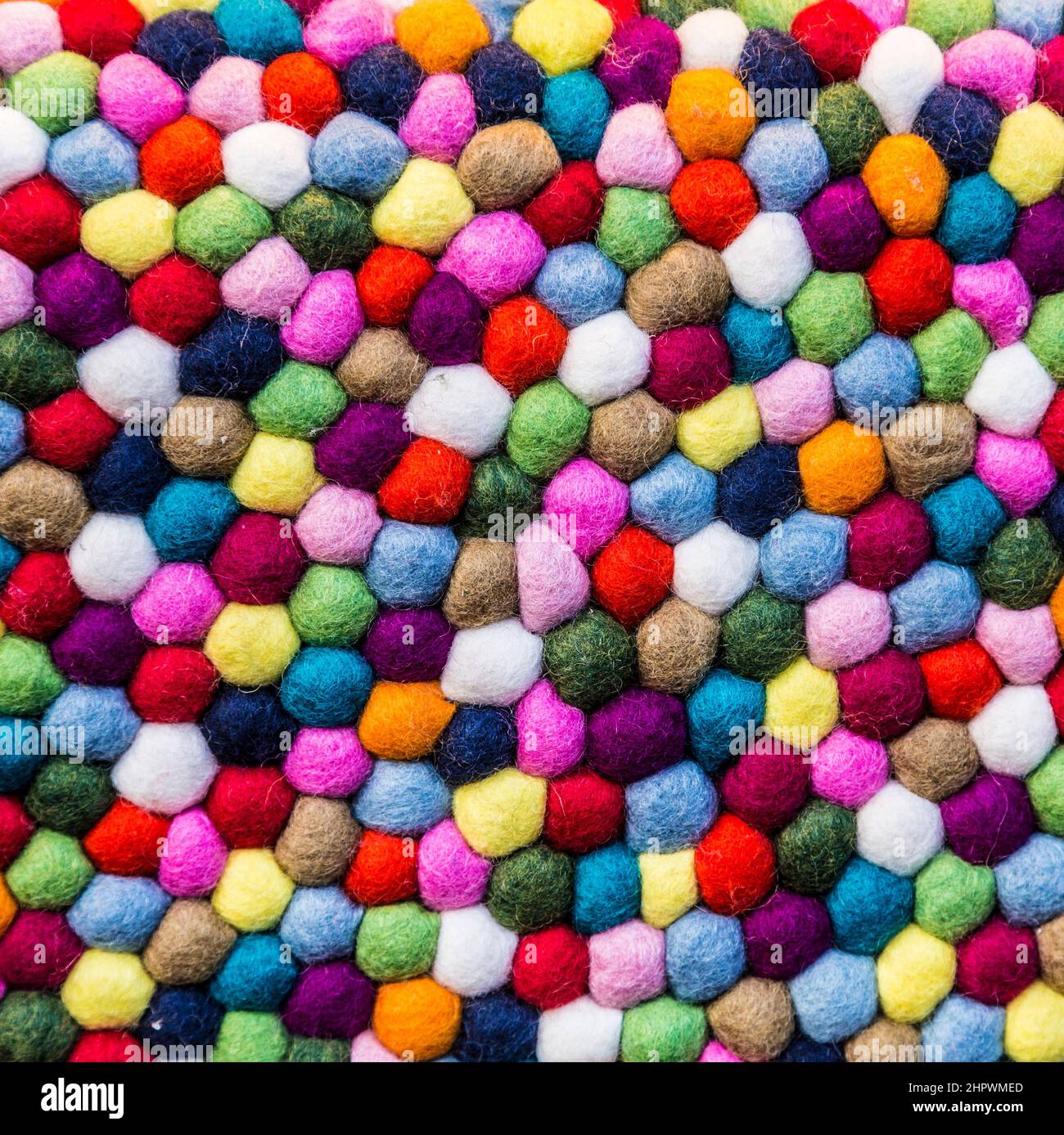 pattern of colorful wool gives a harmonic background Stock Photo - Alamy