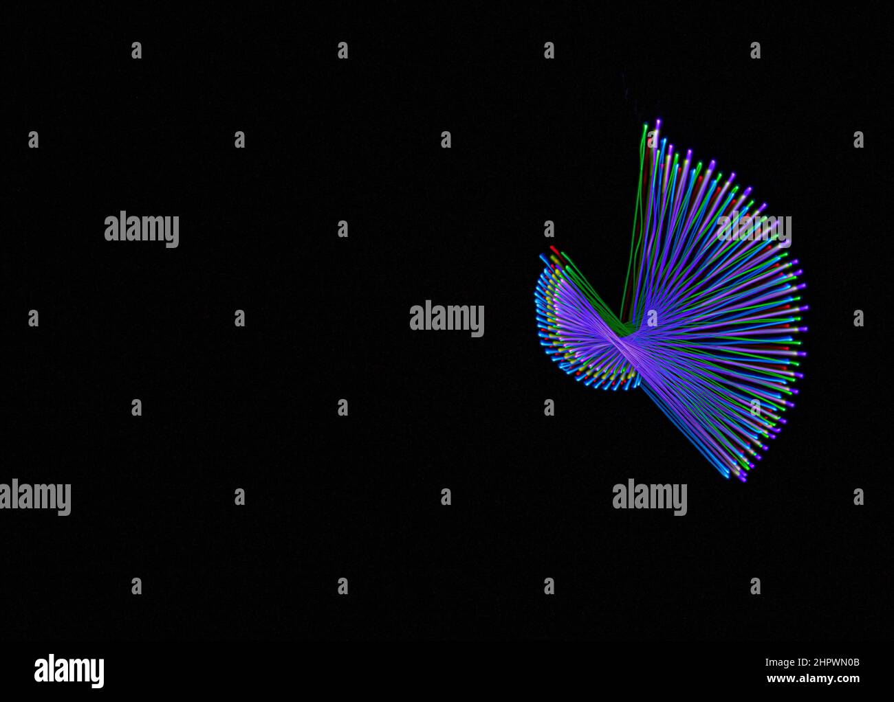 Spinning top, dark background, geometric shape, abstract figures, play ...