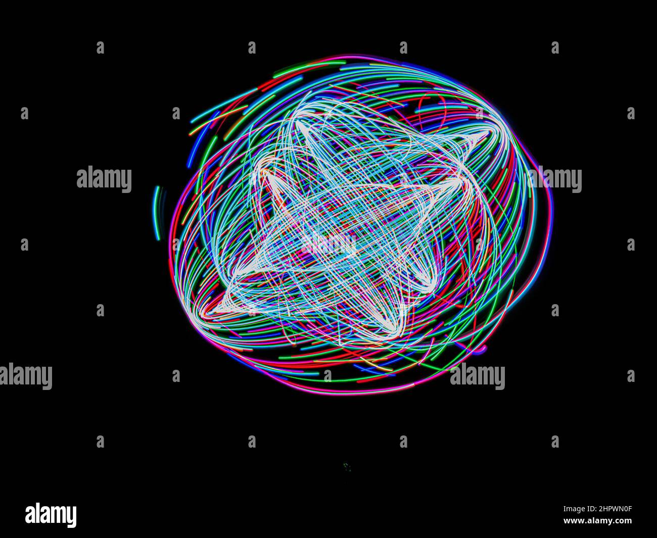 Spinning top, dark background, geometric shape, abstract figures, play ...