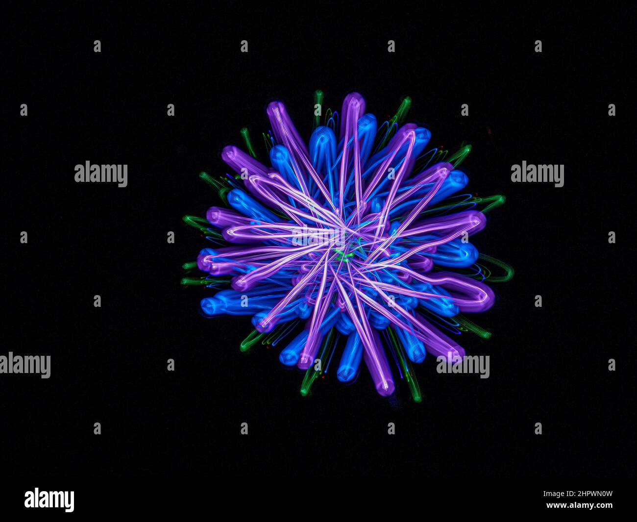 Spinning top, dark background, geometric shape, abstract figures, play ...