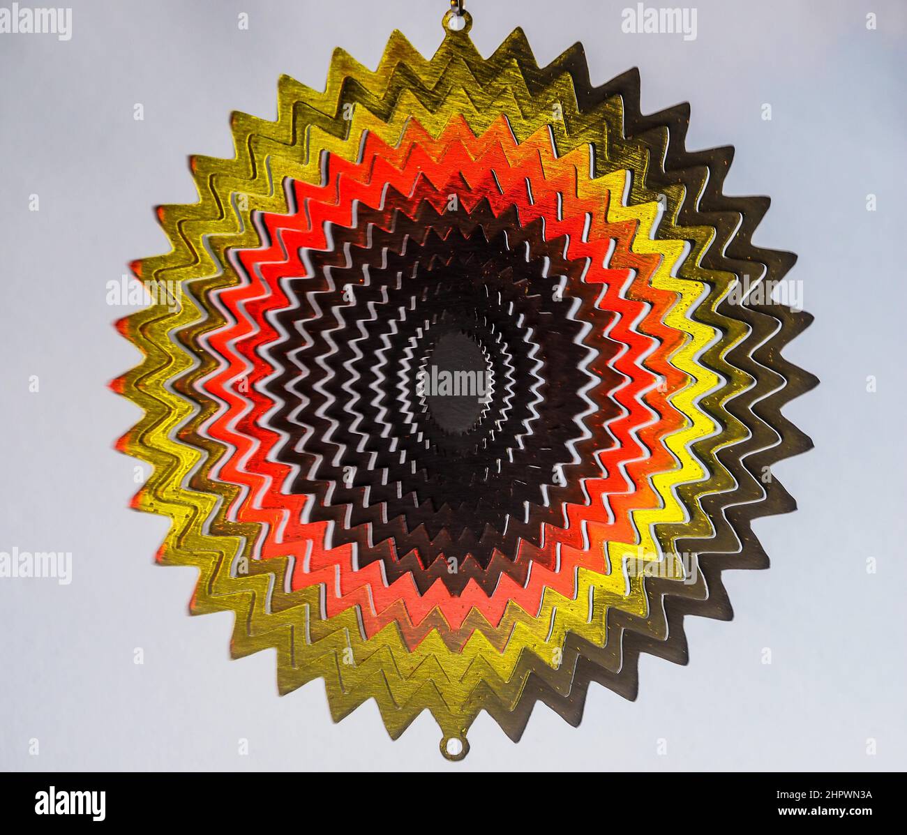 Light reflex, metal wheel, wind chime, serrated wheel, gear rim, light ...