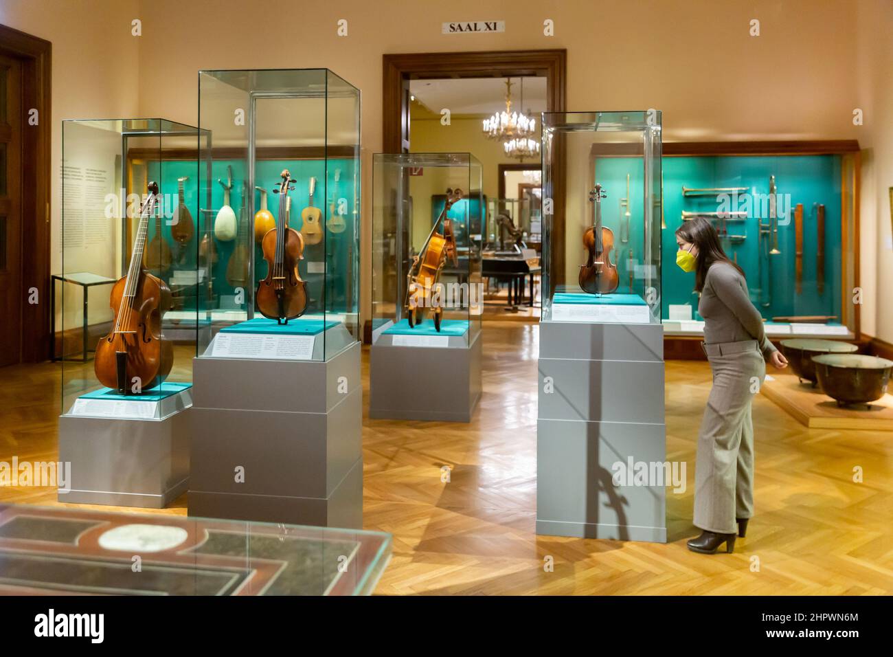 VIENNA, AUSTRIA, WELTMUSEUM WIEN - JANUARY 29, 2022: Musical ...