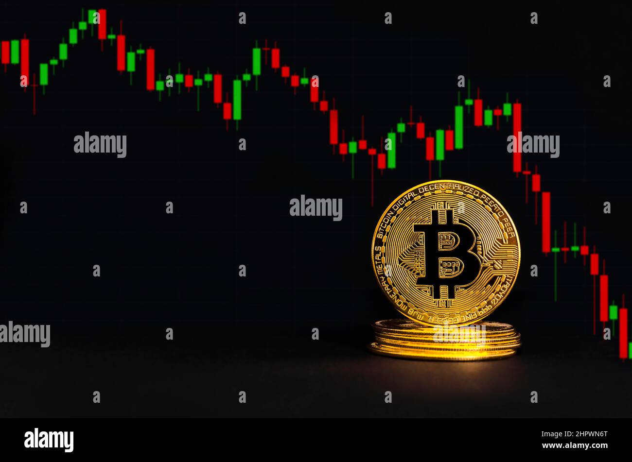 Gold price graph hi-res stock photography and images - Alamy