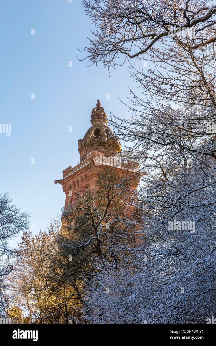 Wilhelm I Monument on Kyffhaeuser Mountain Thuringia, Germany under ...