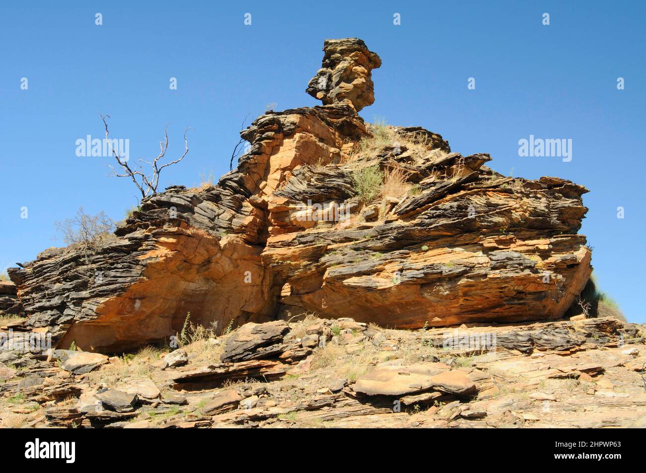 Rock formation, Hidden Valley National Park, Kimberley, Australia Stock ...