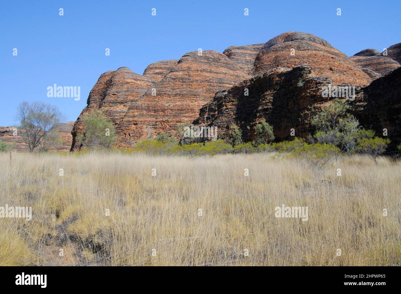 Rock formations in Purnululu National Park, Bungle Bungle, Kimberley ...