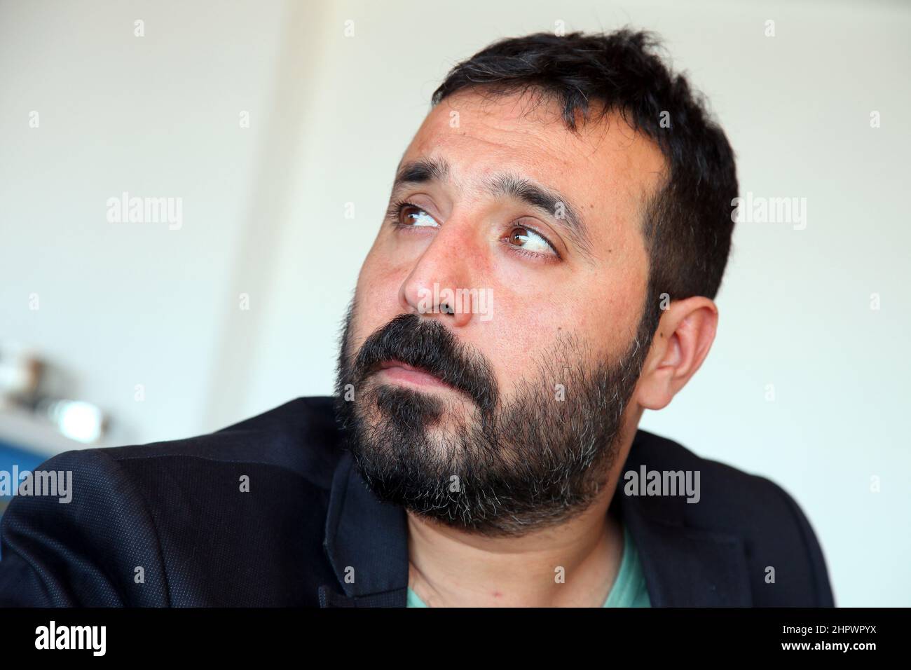 ISTANBUL, TURKEY - OCTOBER 9: Famous Turkish actor, thespian and tv ...