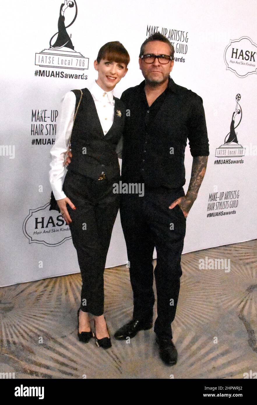 Beverly Hills, California, USA 19th February 2022 Dyane Mackinnon and ...