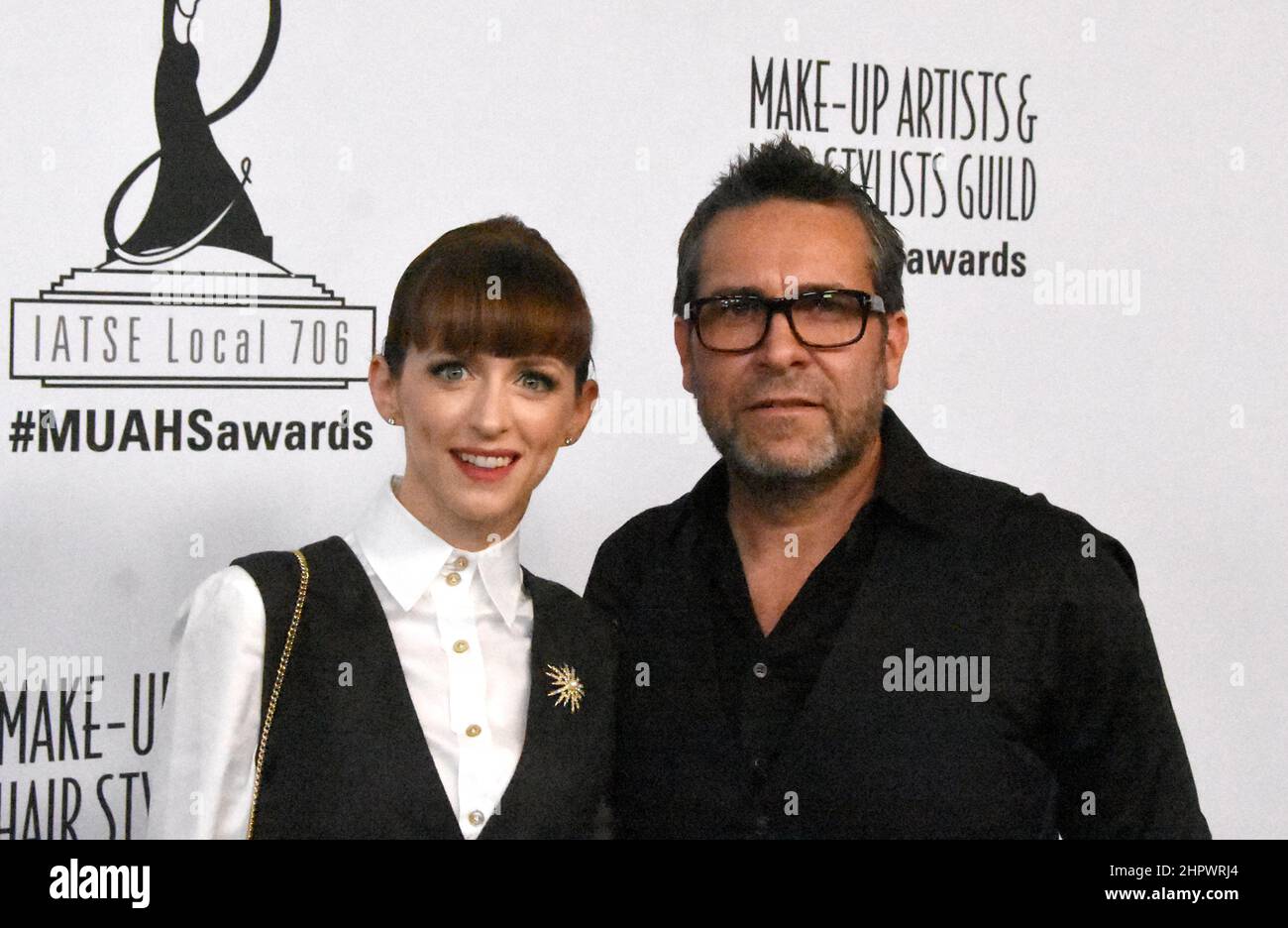 Beverly Hills, California, USA 19th February 2022 Dyane Mackinnon and ...