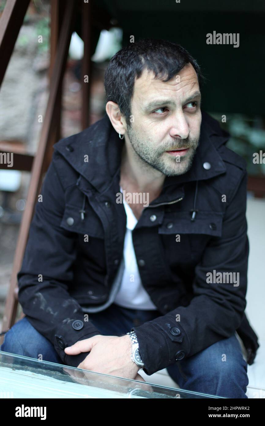 ISTANBUL, TURKEY - MARCH 16: Famous Turkish actor, television and movie ...