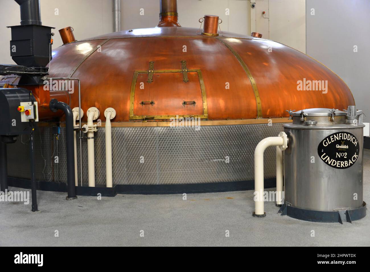 Glenfiddich Whisky Distillery, Dufftown, Scotland, United Kingdom Stock ...