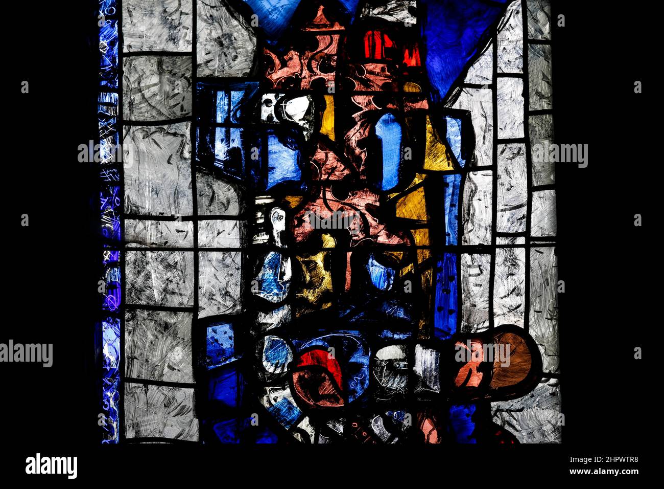 Window of Promise by Peter Valentin Feuerstein in Ulm Minster, south ...