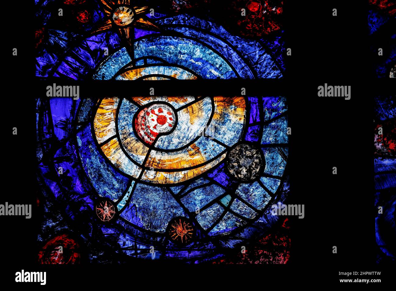 Window of Promise by Peter Valentin Feuerstein in Ulm Cathedral, Big ...