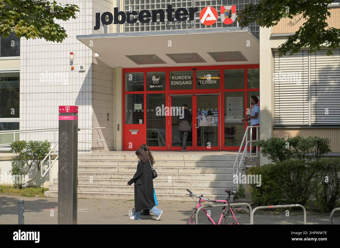 Jobcenter, Muellerstrasse, Wedding, Mitte, Berlin, Germany Stock Photo ...