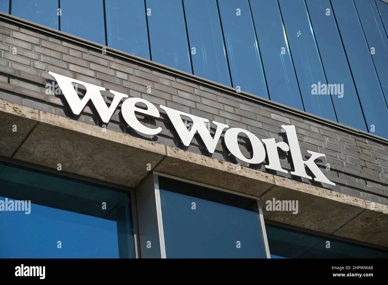 Wework office logo hi-res stock photography and images - Alamy