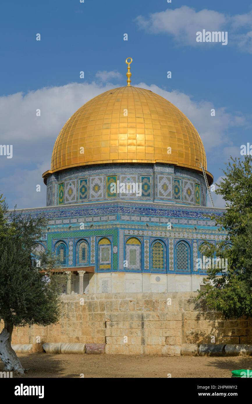 Dome of the Rock, Temple Mount, Jerusalem, Israel Stock Photo - Alamy