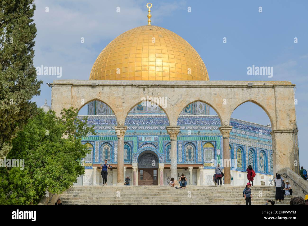Dome of the Rock, Temple Mount, Jerusalem, Israel Stock Photo - Alamy