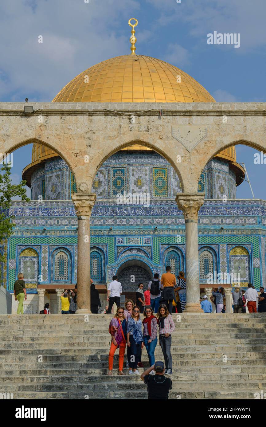 Dome of the Rock, Temple Mount, Jerusalem, Israel Stock Photo - Alamy
