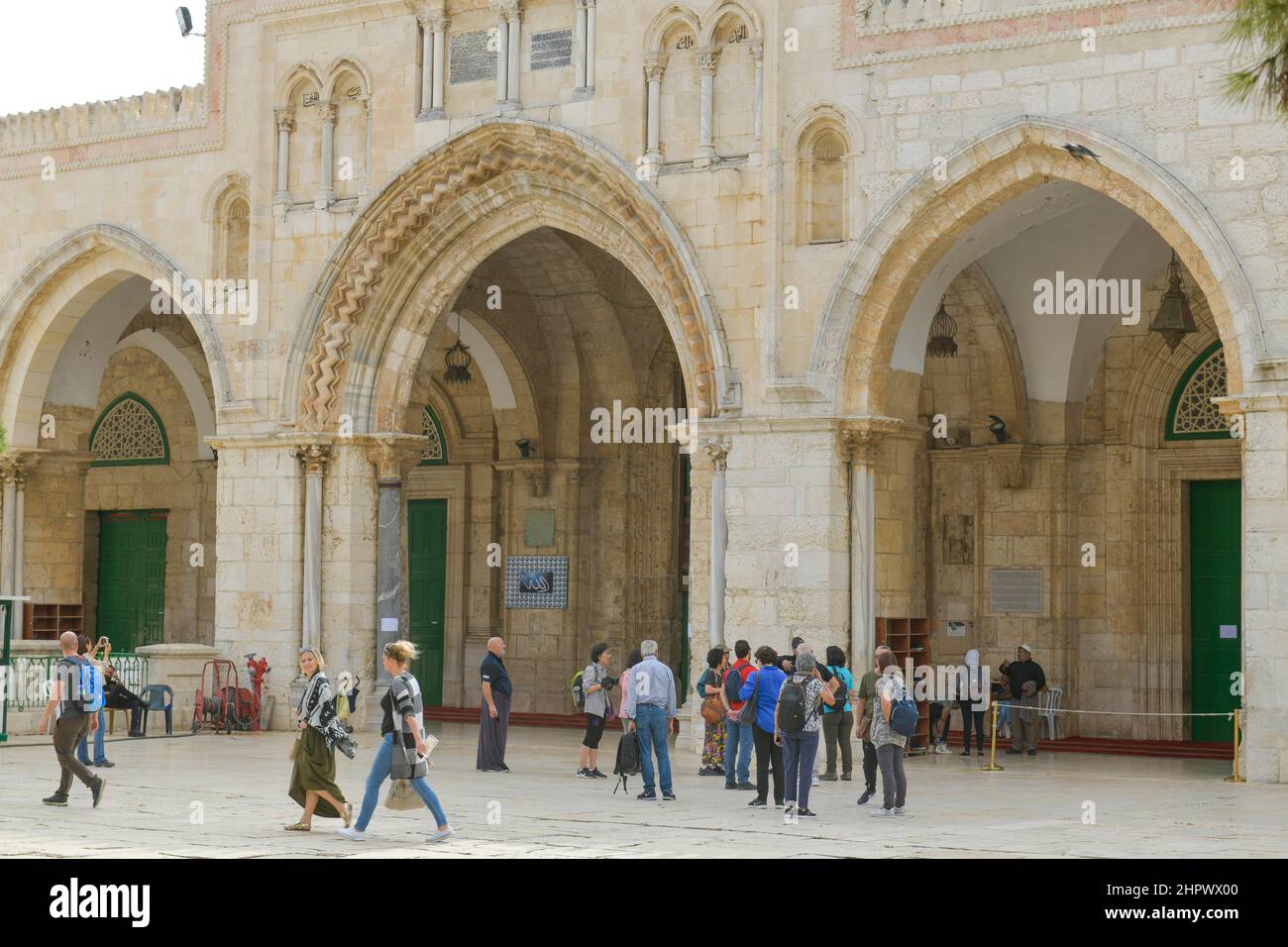 Chain Gate, Temple Mount, Jerusalem, Israel Stock Photo - Alamy