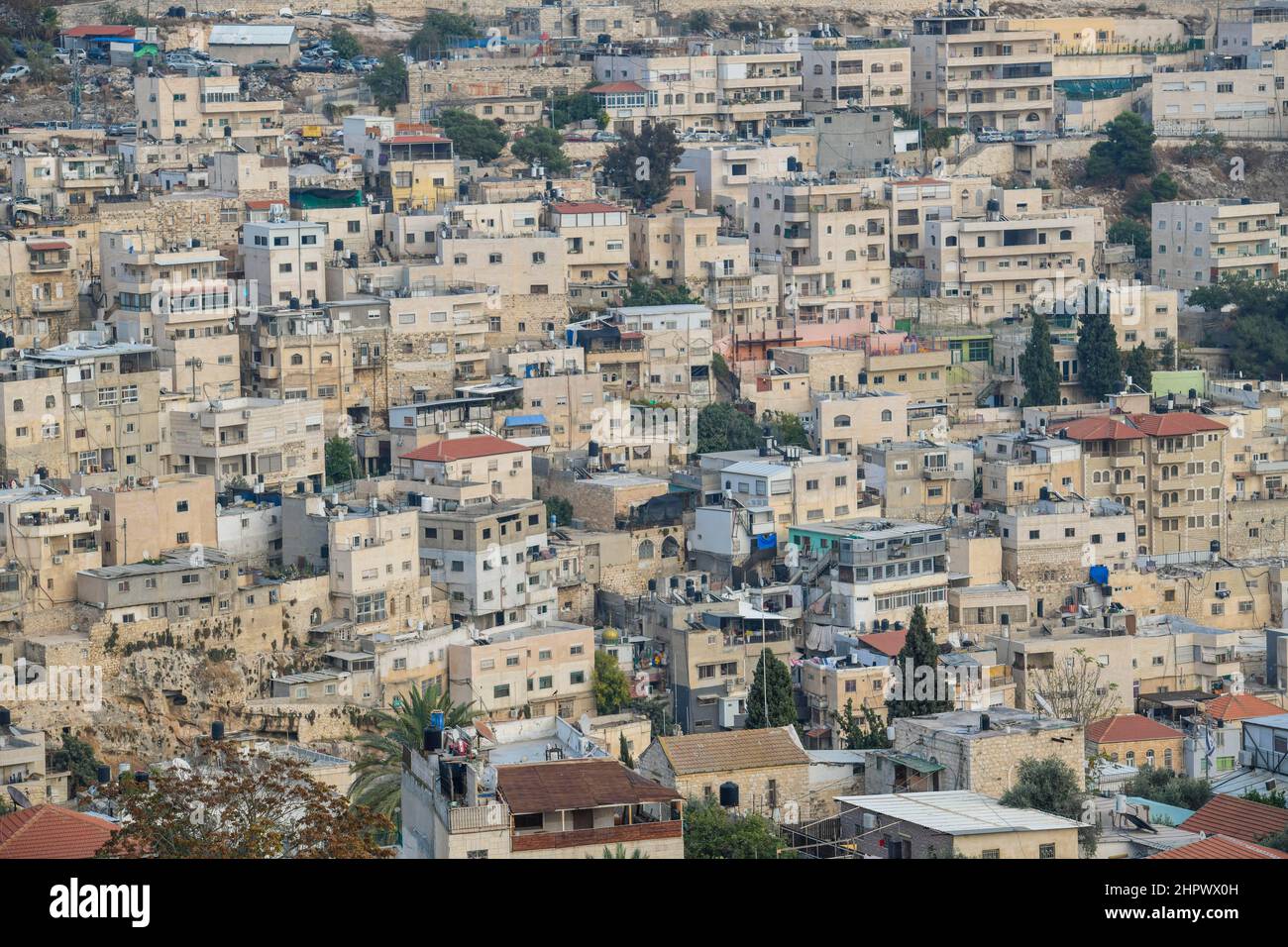 Silwan, Palestinian neighbourhood in East Jerusalem, Jerusalem, Israel ...