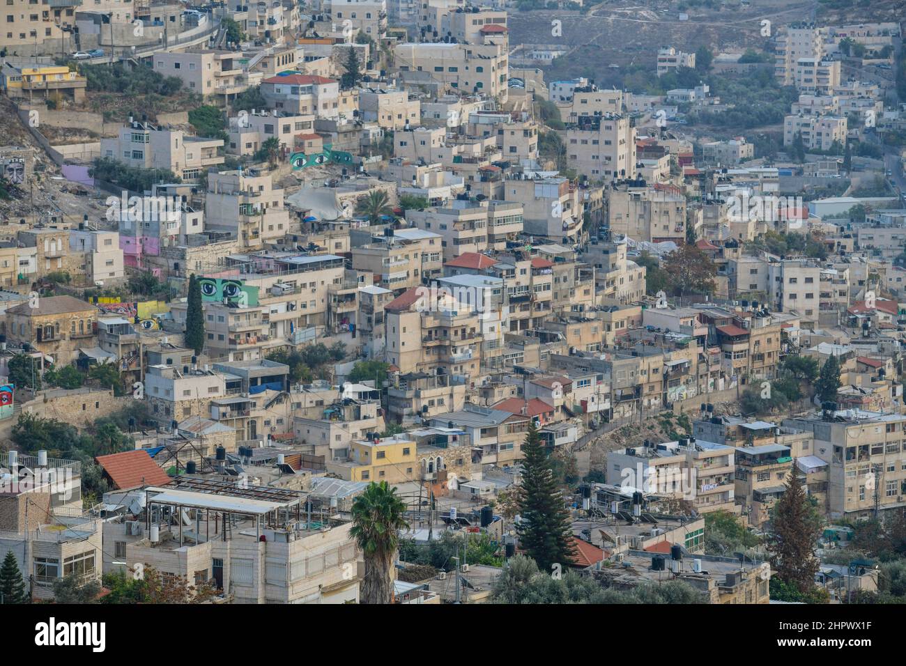 Silwan, Palestinian neighbourhood in East Jerusalem, Jerusalem, Israel ...