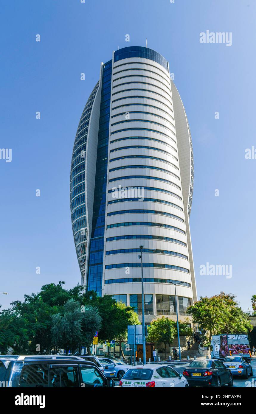 Sail Tower, Haifa, Israel Stock Photo - Alamy