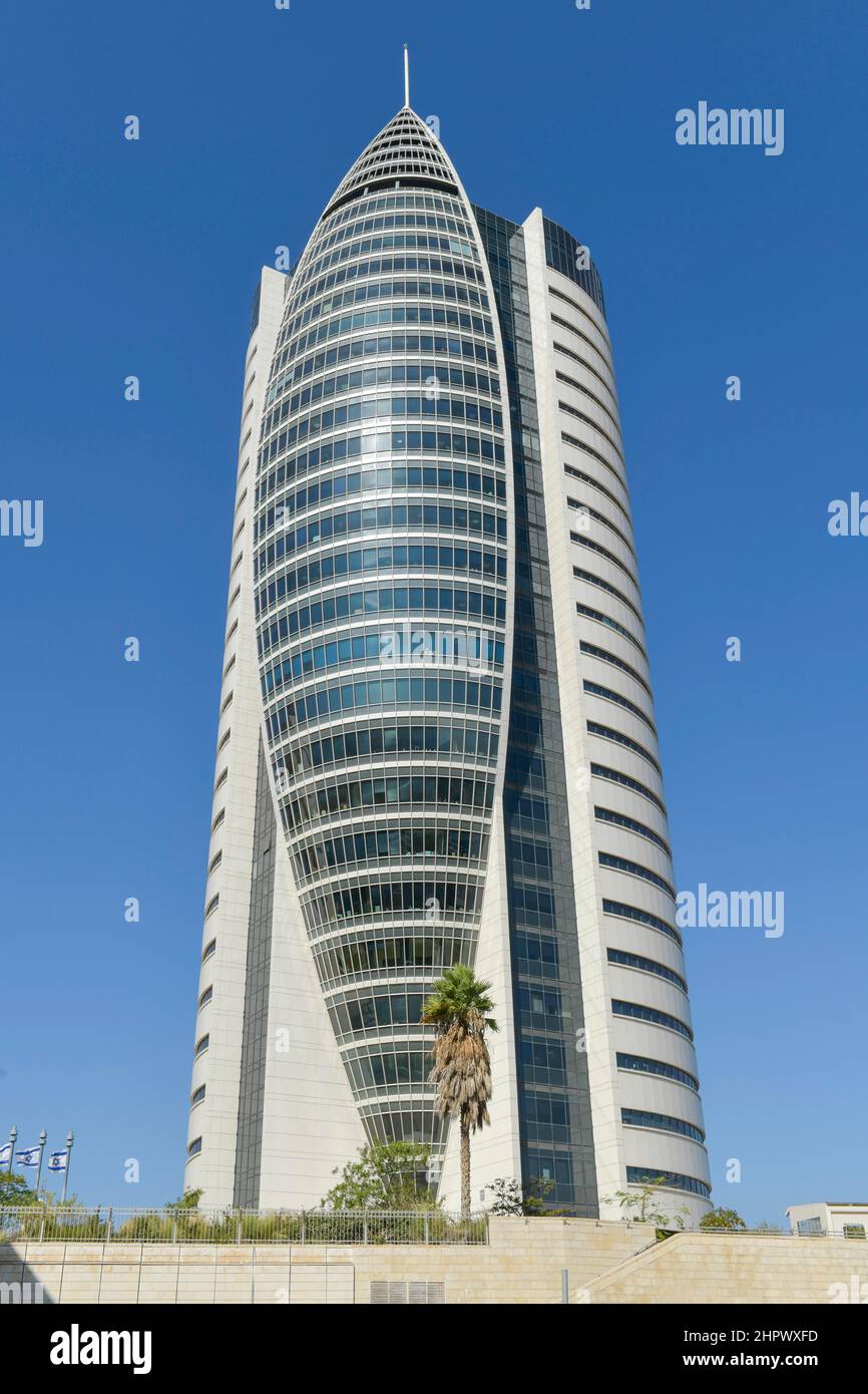 Sail Tower, Haifa, Israel Stock Photo - Alamy