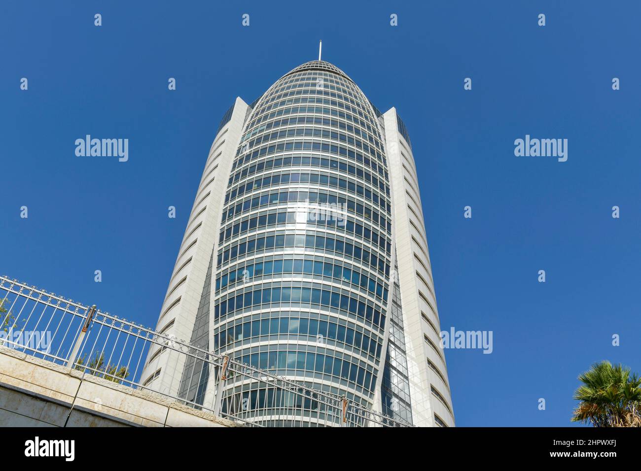 Sail Tower, Haifa, Israel Stock Photo - Alamy