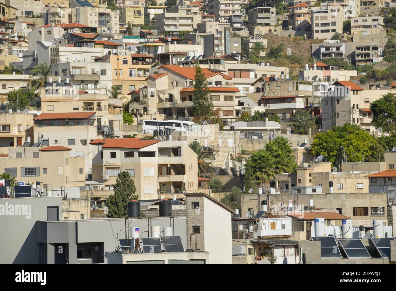 City view, Nazareth, Israel Stock Photo - Alamy