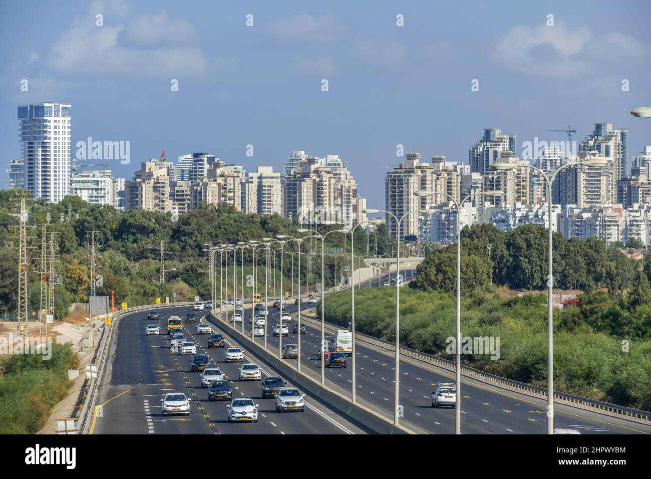 A2 motorway near Netanya, Israel Stock Photo - Alamy