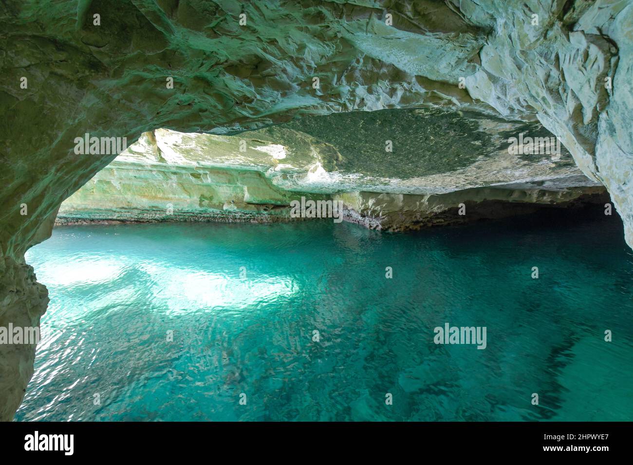 Mediterranean Sea, Rosh Hanikra Caves, Northern Israel Stock Photo - Alamy